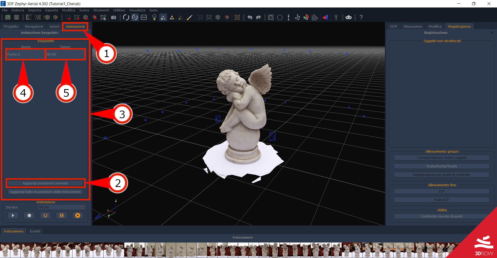 Tutorial #06 : come registrare un filmato con 3DF Zephyr - 3Dflow
