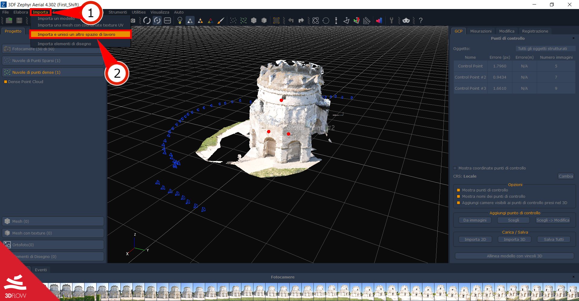 Tutorial #A03 : Unire più spazi di lavoro - 3Dflow