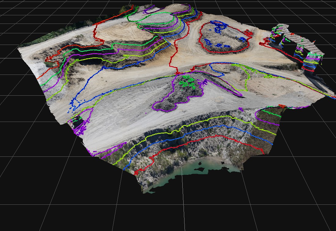 Tutorial #A08 : Contour lines, sections and track sections in Zephyr ...