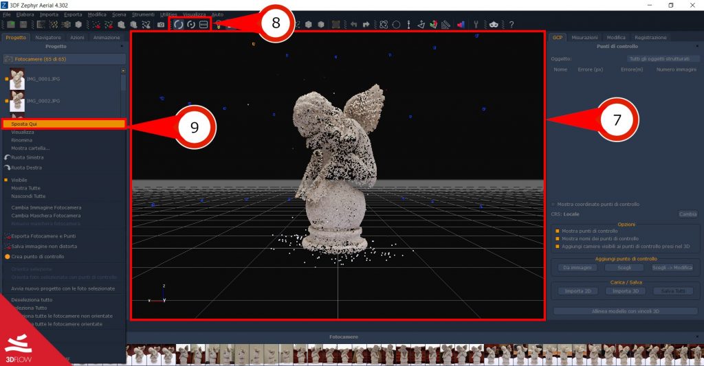 Tutorial #01 : Come convertire fotografie in modelli 3D con 3DF Zephyr - 3Dflow