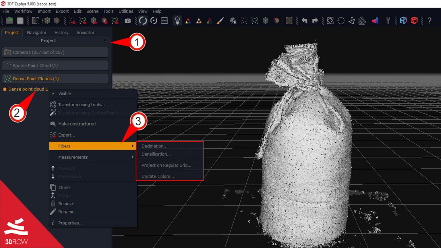 Tutorial #10 - Filters and Photoconsistency - 3Dflow