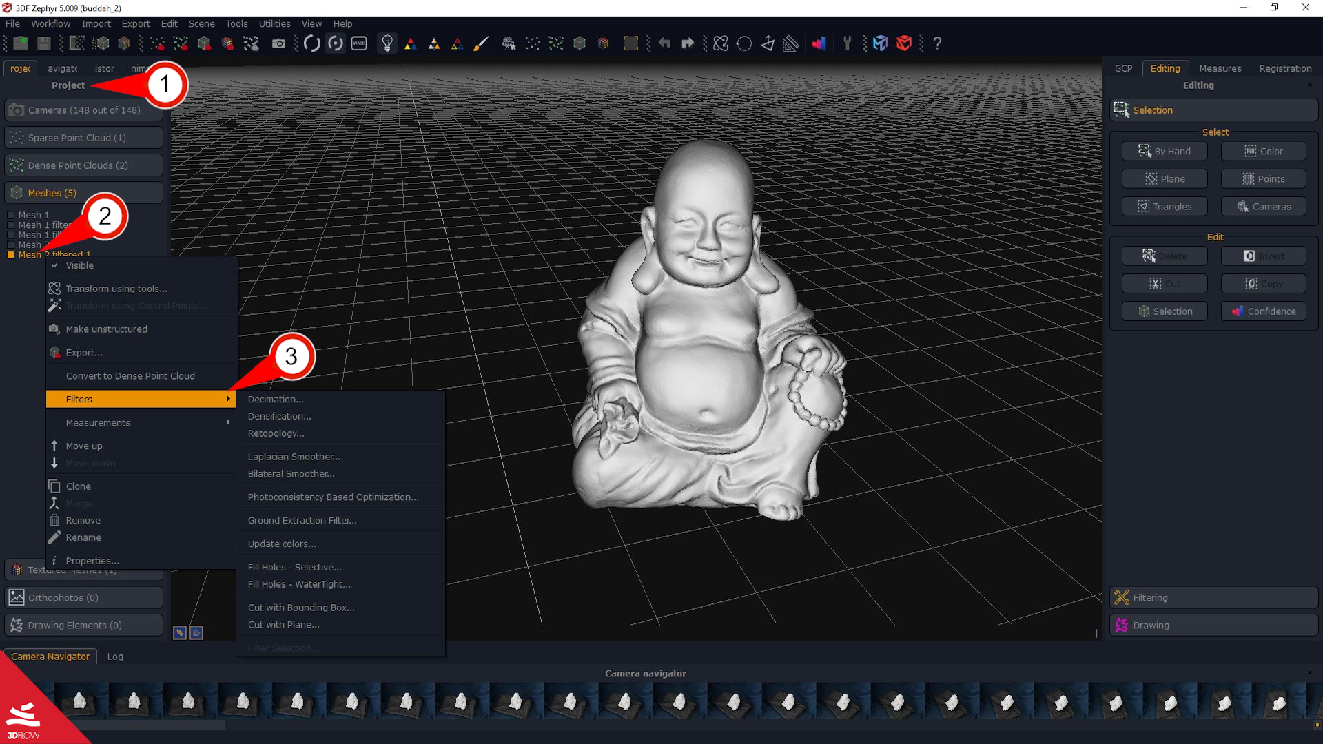 Tutorial #10 - Filters and Photoconsistency - 3Dflow