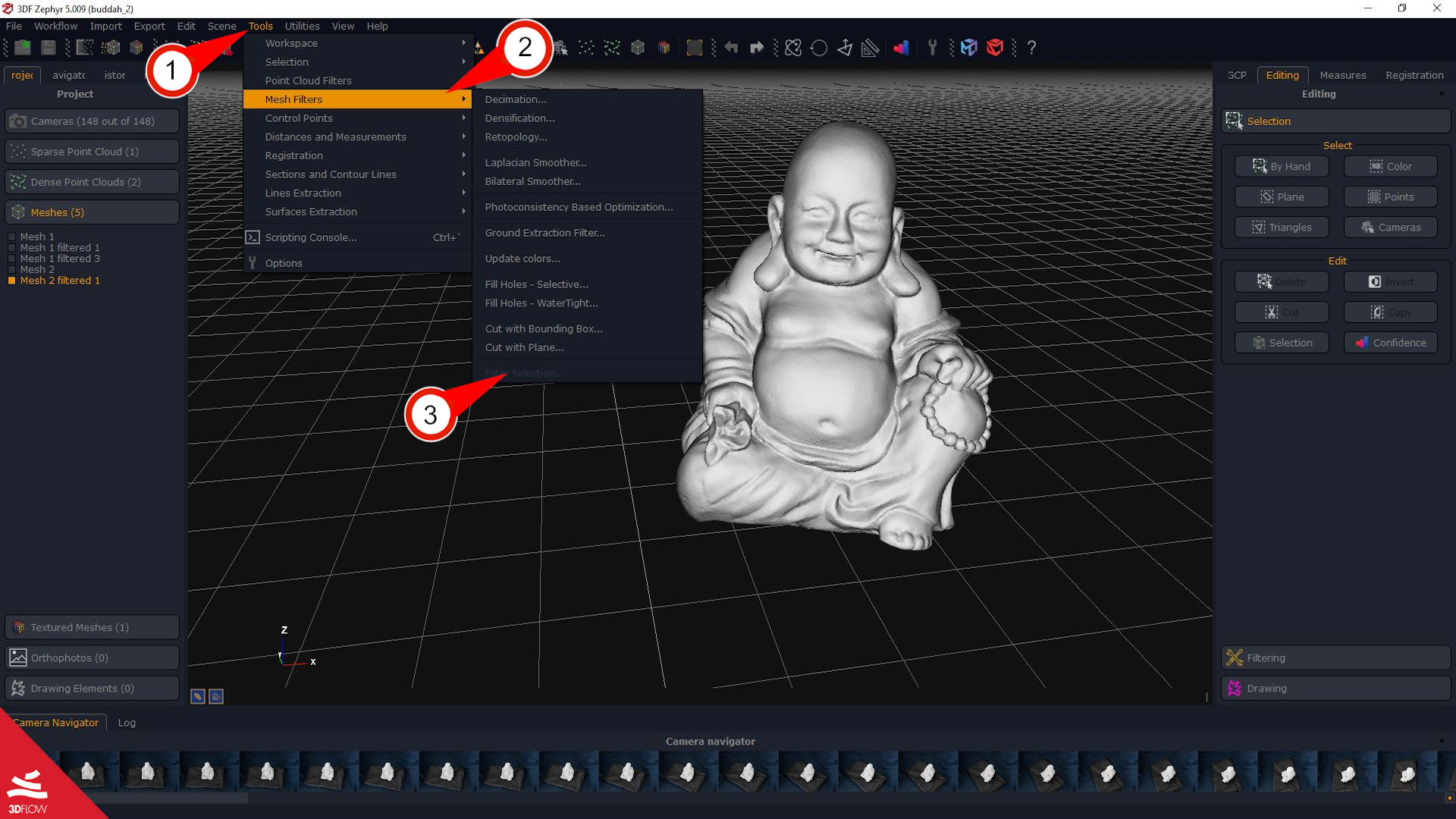Tutorial #10 - Filters and Photoconsistency - 3Dflow