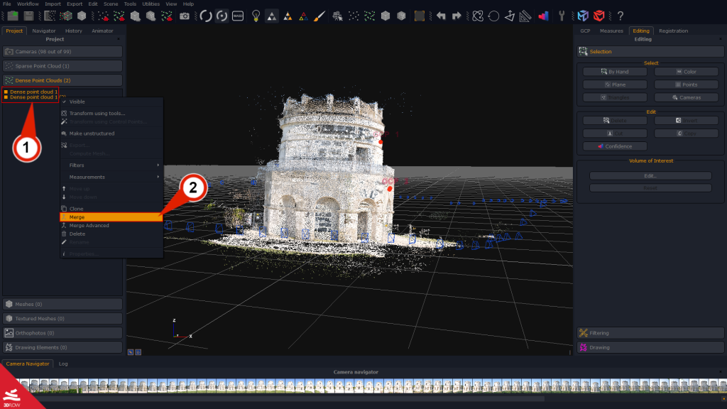 Tutorial #A03 : Workspace merge - 3Dflow