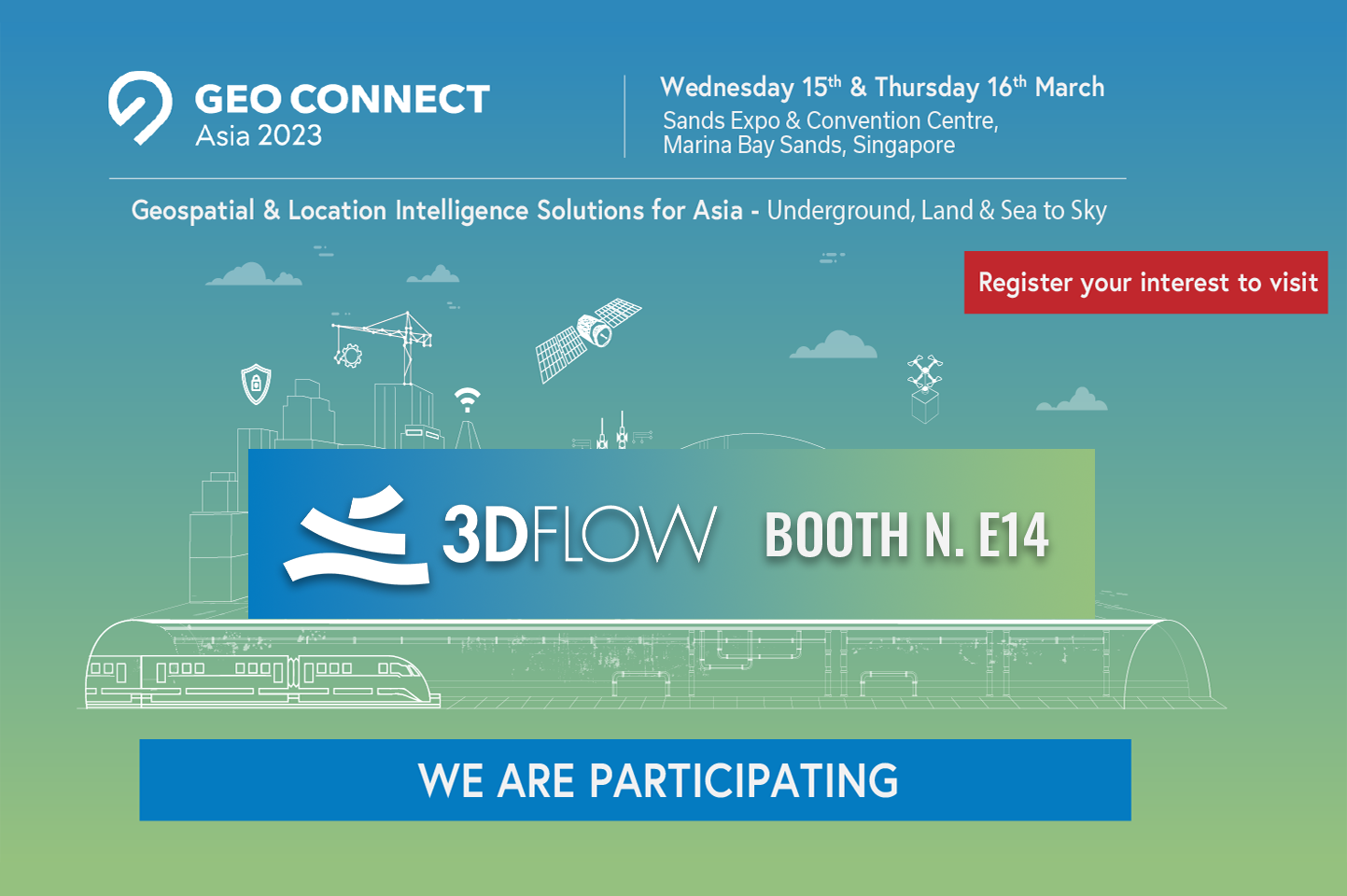 3Dflow at Geo Connect Asia 2023 - 3Dflow