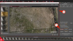 Manage control points and distances in 3DF Zephyr