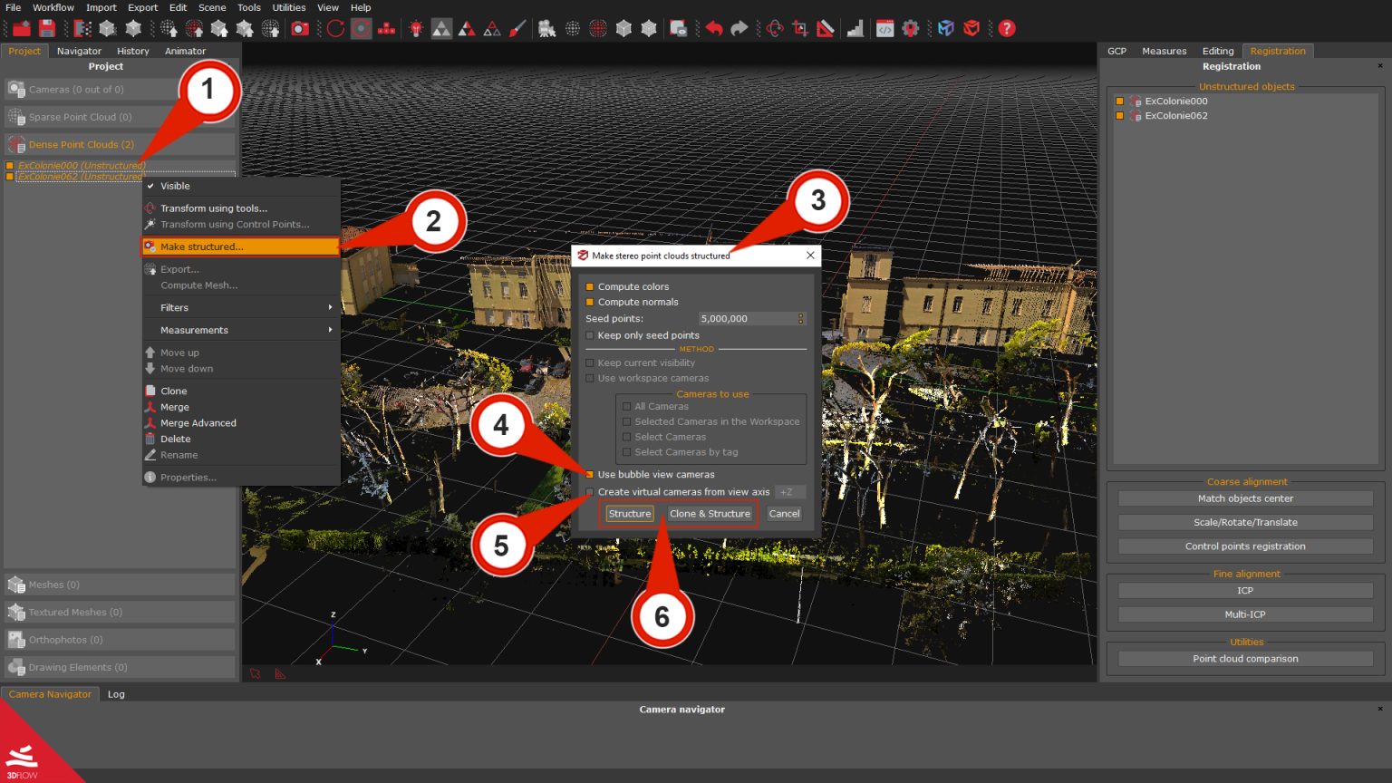 Tutorial #A07: Lidar data management and integration - 3Dflow