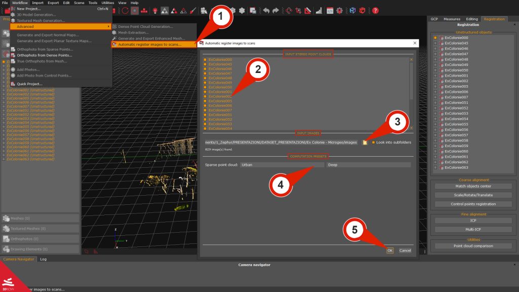 Tutorial #A07: Lidar data management and integration - 3Dflow