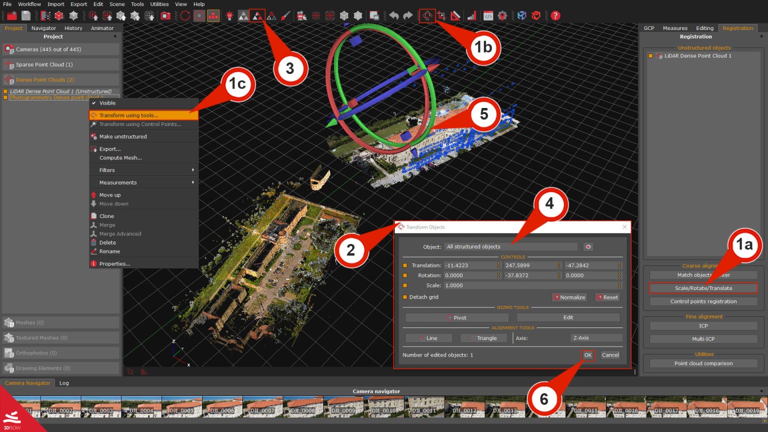 Tutorial #A07: Lidar data management and integration - 3Dflow